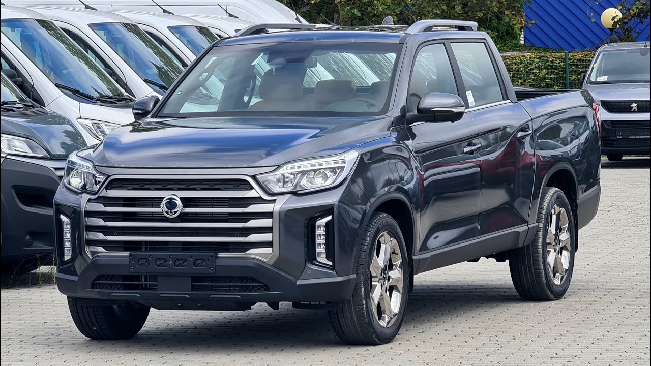 SsangYong Musso Grand Pick-up Premium 4WD 2.2 e-XDI 181 A6 Marble Grey ...