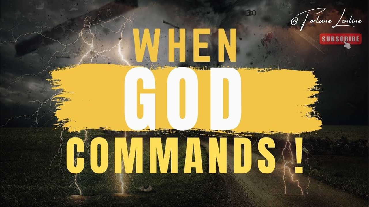 When God Commands | #protocolbreakingprayers - YouTube