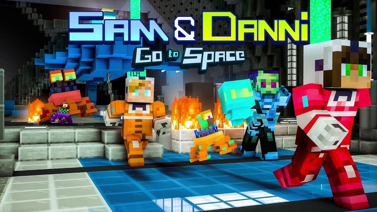 Sam and Danni Episode 2: Go to Space (Minecraft) - YouTube