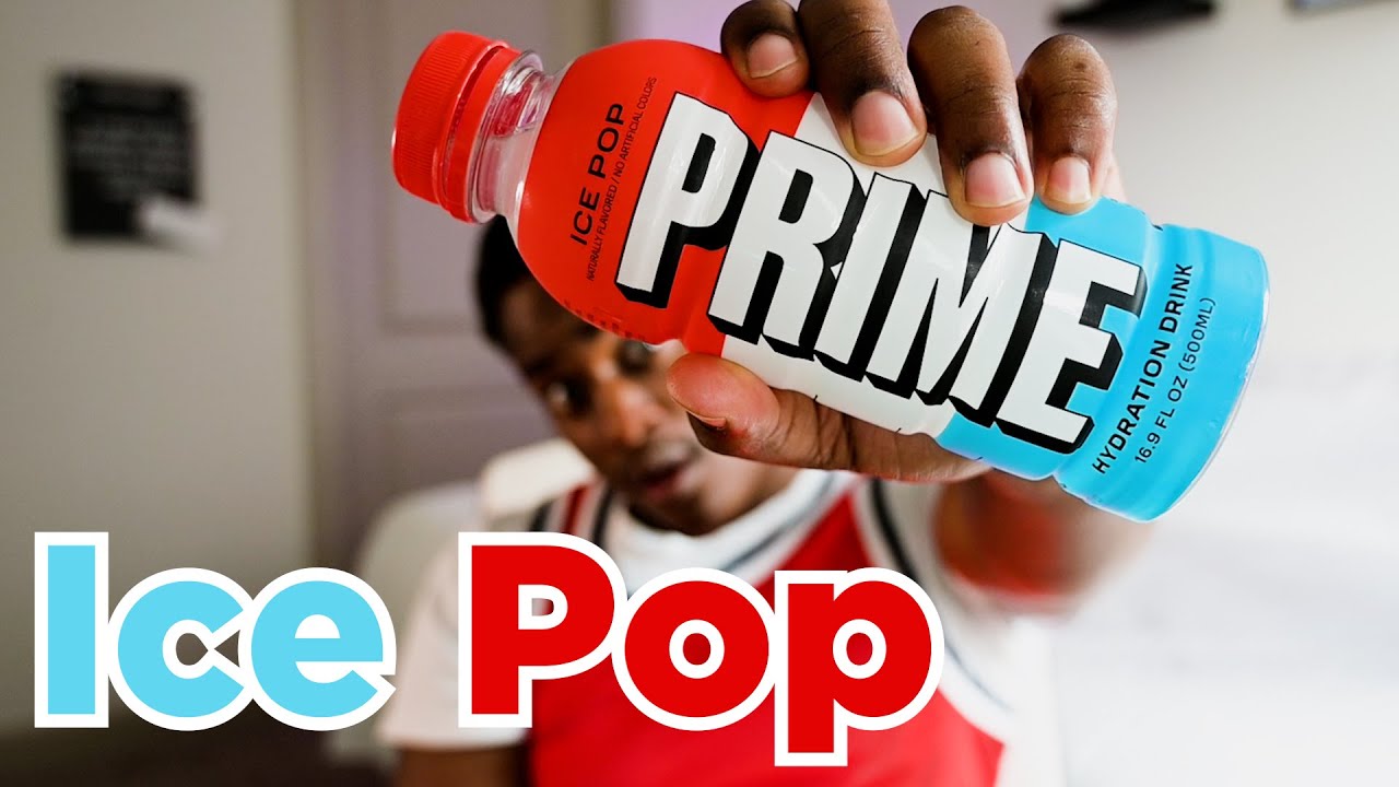 Prime Hydration “Ice Pop” Flavor Drink - YouTube