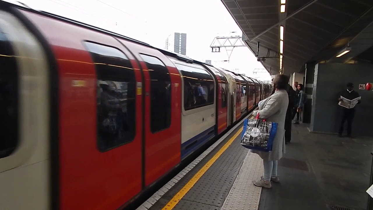 London Underground Central Line 1992 Stock Trains At Stratford 10 ...