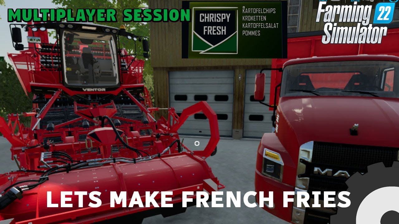 We Can Make French Fries in FS22 | Farming Simulator 22 - YouTube