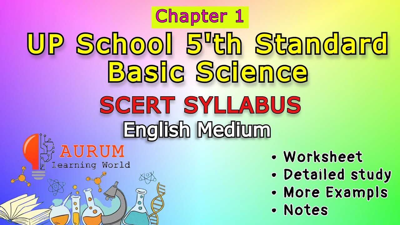 5th Standard | Basic Science |1st chapter | English Medium | SCERT ...