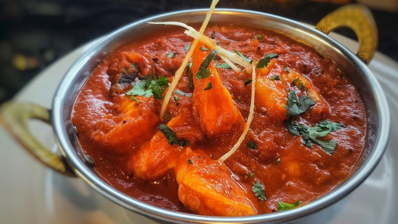 KING PRAWN MADRAS - Indian Restaurant Recipes - Episode 1/5 - YouTube