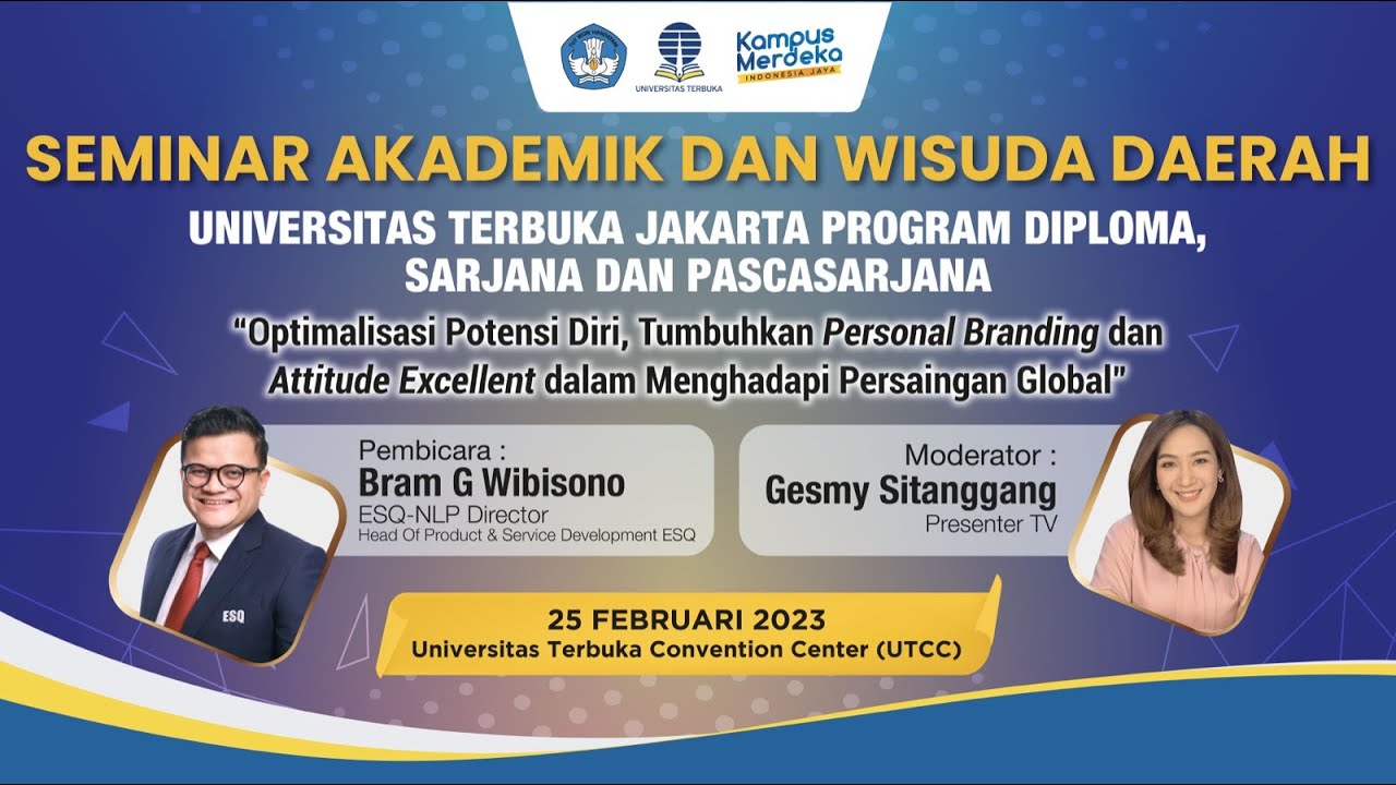 Seminar Akademik Universitas Terbuka Jakarta - 25 Februari 2022 - YouTube