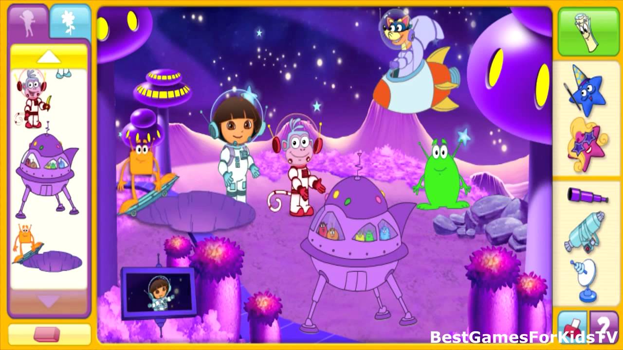 Dora the Explorer Dora Great Big World Part 1 Games for Kids Full HD ...