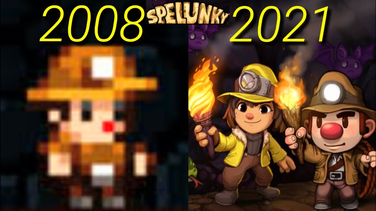 Evolution Of Spelunky Games 2008~2021 - YouTube