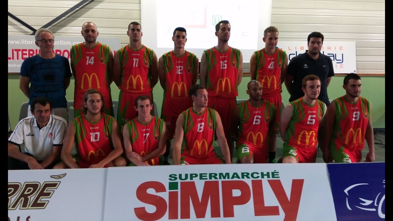 Basket - BCVB Présentation de la saison 2015 / 2016 - YouTube