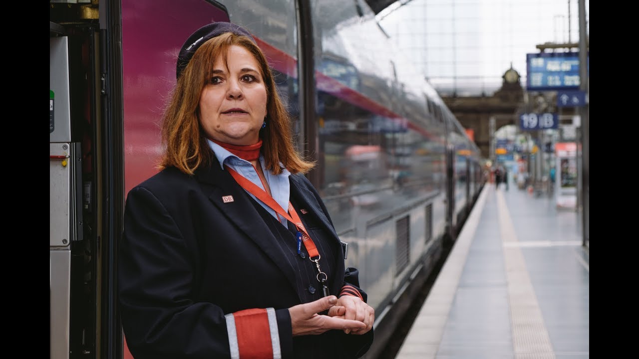 Bahn für Europa DB Mitarbeiter stellen sich vor – Sabine Hazard - YouTube