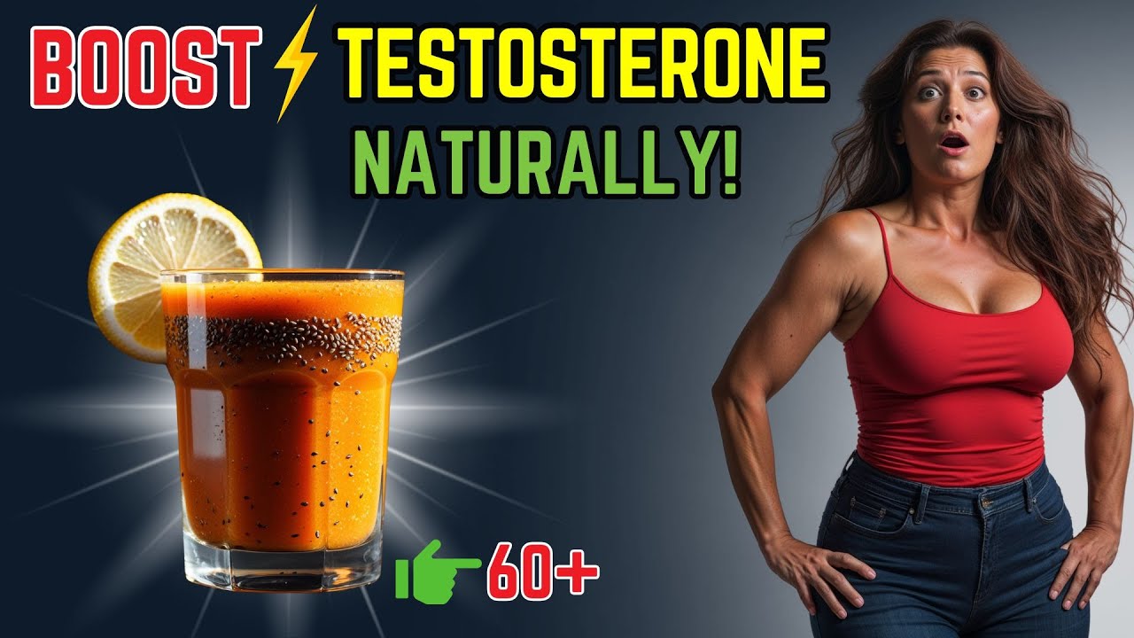 Men Over 60, Drink This Daily to Boost Testosterone Naturally ...