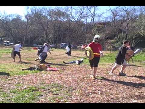 Westlake High School LARPing club - YouTube