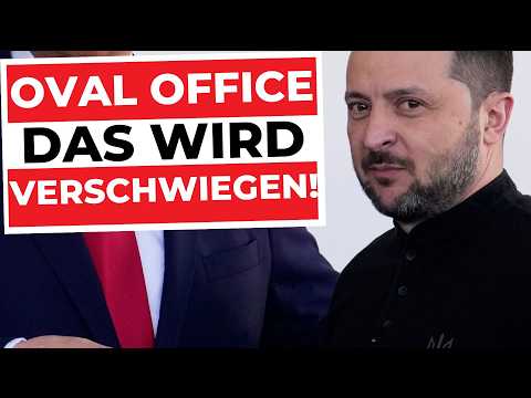 SKANDAL im OVAL OFFICE: Medien VERSCHWEIGEN DAS!°