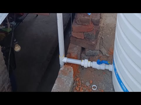 500L water tank Instalation full Video - YouTube