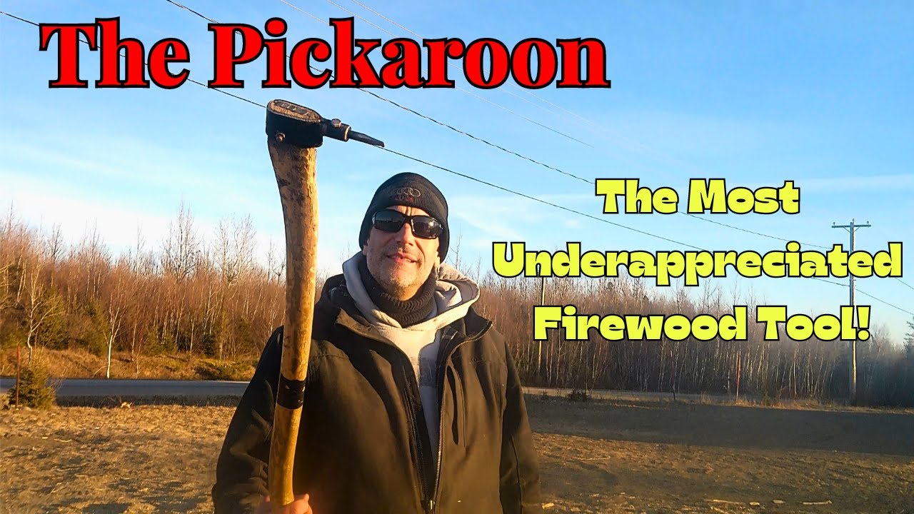 The Pickaroon. The most underappreciated Firewood tool! - YouTube