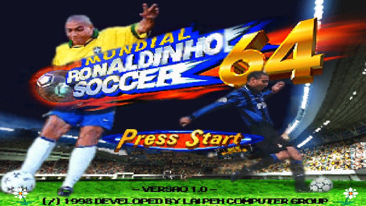 Ronaldinho Soccer 64 - Gameplay Full HD - YouTube
