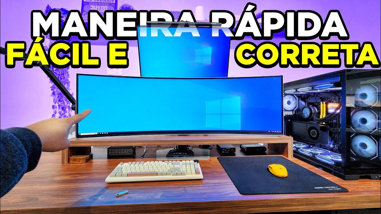 COMO FORMATAR O PC OU NOTEBOOK DE FORMA RÁPIDA E FÁCIL! - YouTube