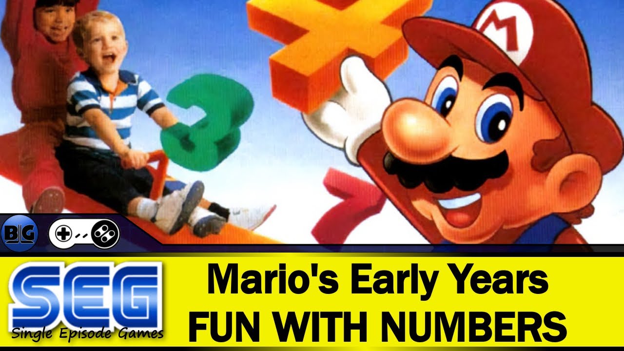 SIngle Episode Games | Mario's Early Years: Fun With Numbers - YouTube
