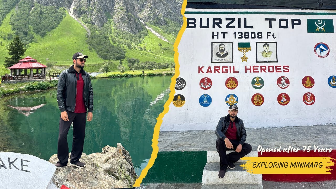 Minimarg | Domel | Rainbow Lake | Most BEAUTIFUL VALLEY of Pakistan ...