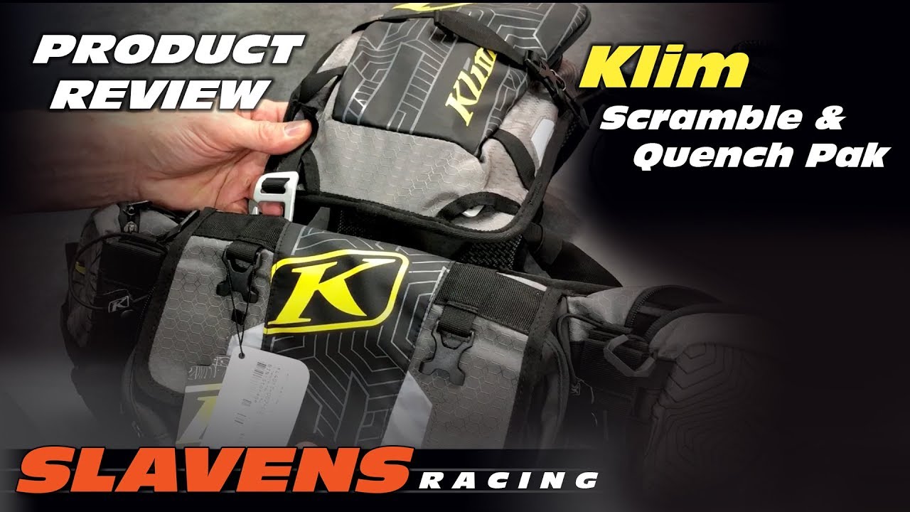 Klim Scramble and Quench Pak - Product Review - YouTube