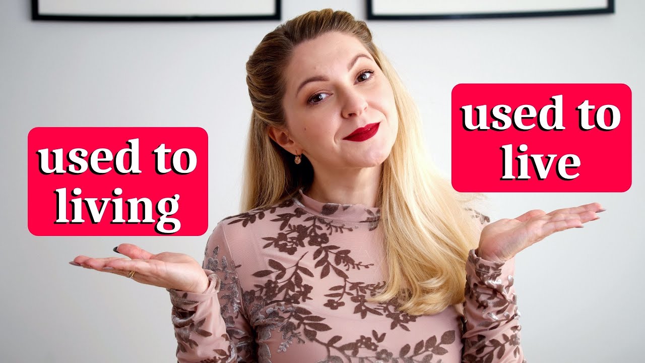 USED TO / BE USED TO difference + PRACTICE | English grammar - YouTube