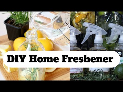How to Make Homemade Kitchen Disinfectant & Air Freshener for a ...
