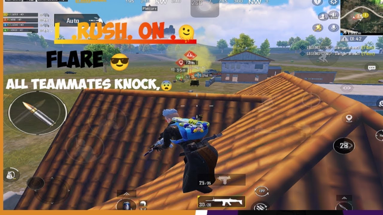 I Rush on Flare 😎 All Teammate Knocked No Emo Only 60 😮I am Recolig Direct Rush On Flare 😎 - YouTube