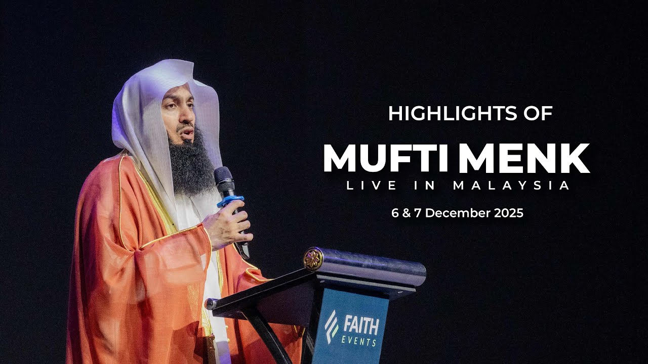 Mufti Menk Live in Malaysia | December 2025 - YouTube