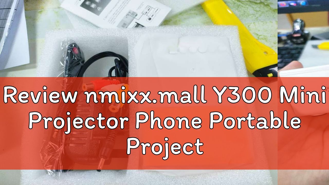 Review nmixx.mall Y300 Mini Projector Phone Portable Projector Laptop ...