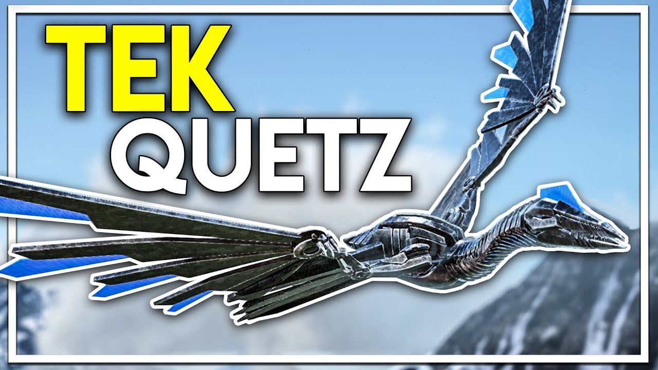 EPIC COLORED TEK QUETZ TAMING! (Ark Extinction DLC Gameplay Ep 15 ...