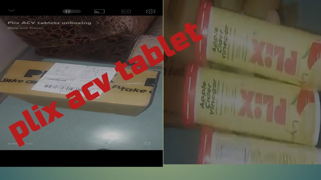 Plix ACV tablets unboxing - YouTube
