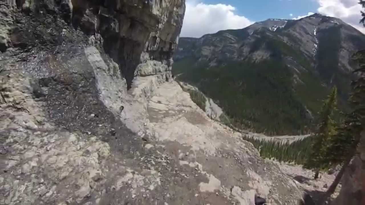 Hiking to The Ice Cave Alberta - YouTube