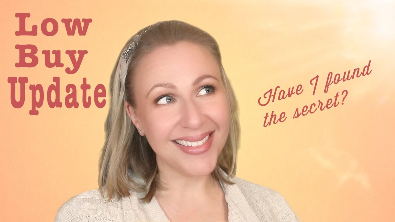Surprise hack for a successful no-buy | Low Buy Update - YouTube