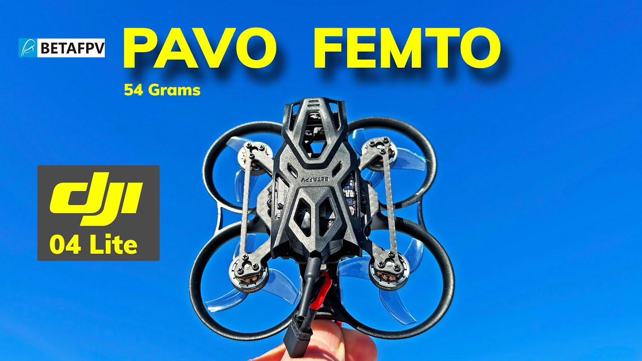 BETAFPV Pavo Femto - Affordable Digital FPV Drone - YouTube