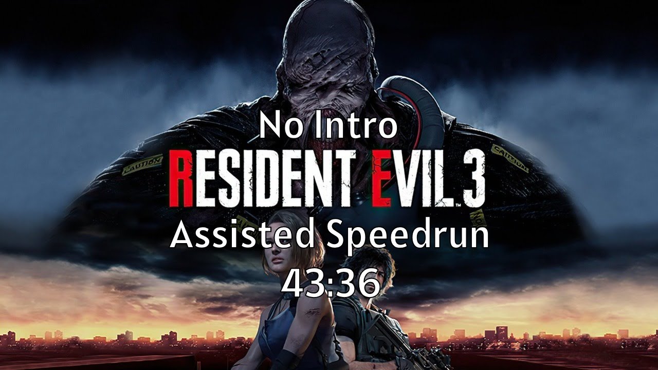 RE3R No Intro Assisted Speedrun [43:36 IGT] - YouTube