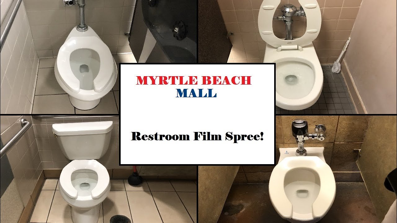 [BT] Myrtle Beach Mall Restroom Film Spree (Myrtle Beach, SC) - YouTube