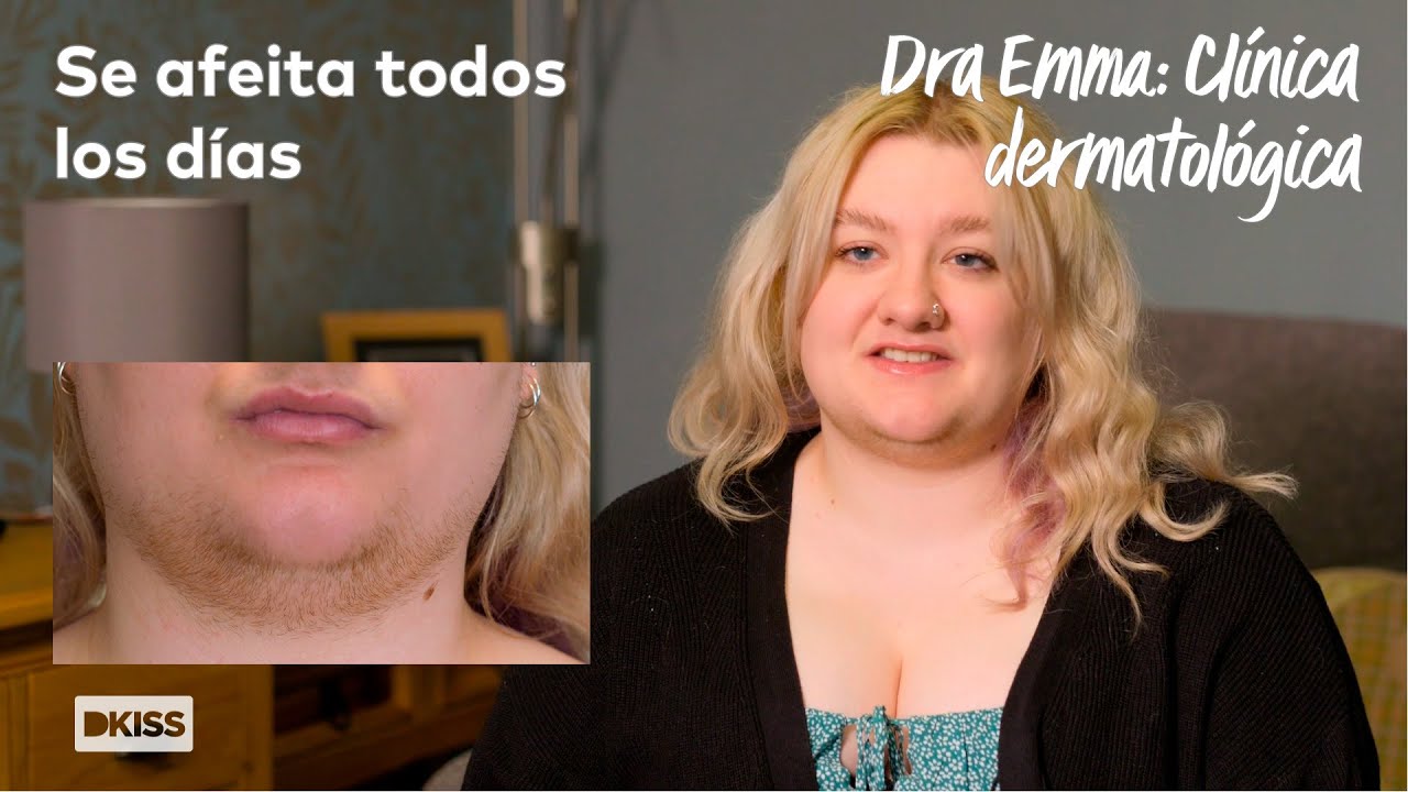 Nunca pensó que tendría que enseñar a su hija a afeitarse la barba ...