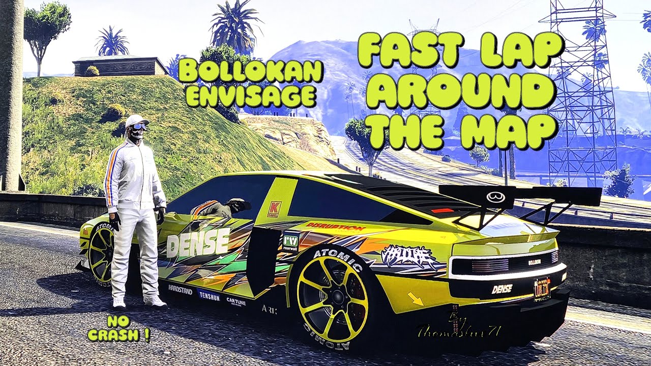 Fast Lap around the Map Bollokan Envisage GTA 5 - YouTube