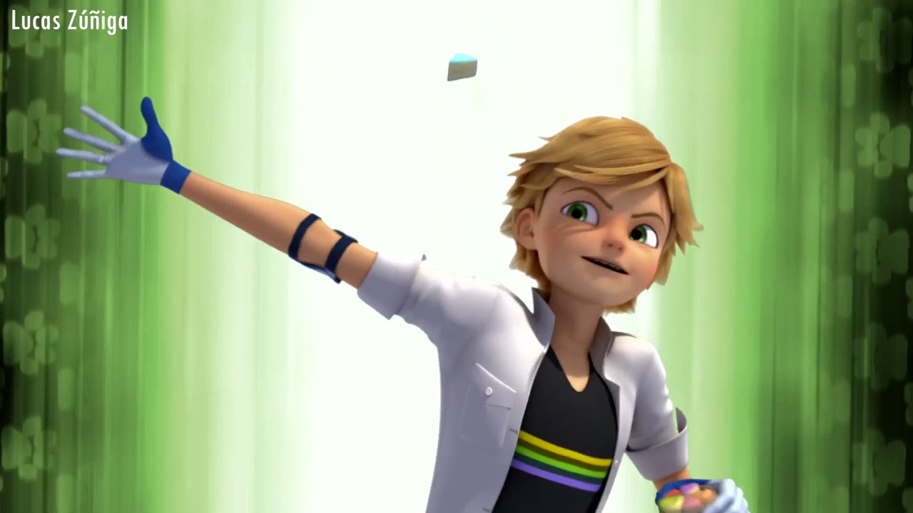 Miraculous Ladybug - Ice Cat Noir's Transformation (Norwegian) - YouTube