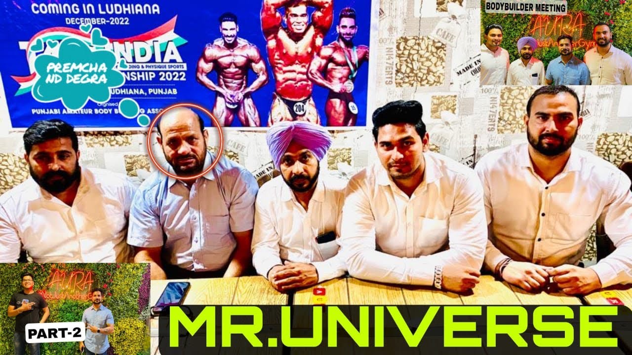 I met Mr.Universe Bodybuilder (Prem Chand Degra) Padma shri awarded # ...