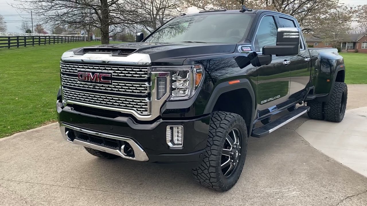 Lifted Gmc Dually Denali