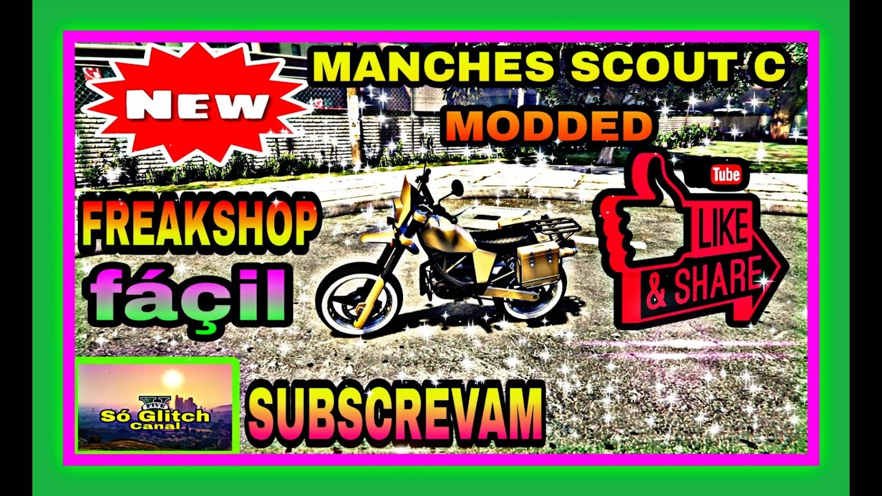 NEW GLITCH ** MERGE MANCHES SCOUT C {FREAKSHOW} MUITO FÁCIL E RÁPIDO ...