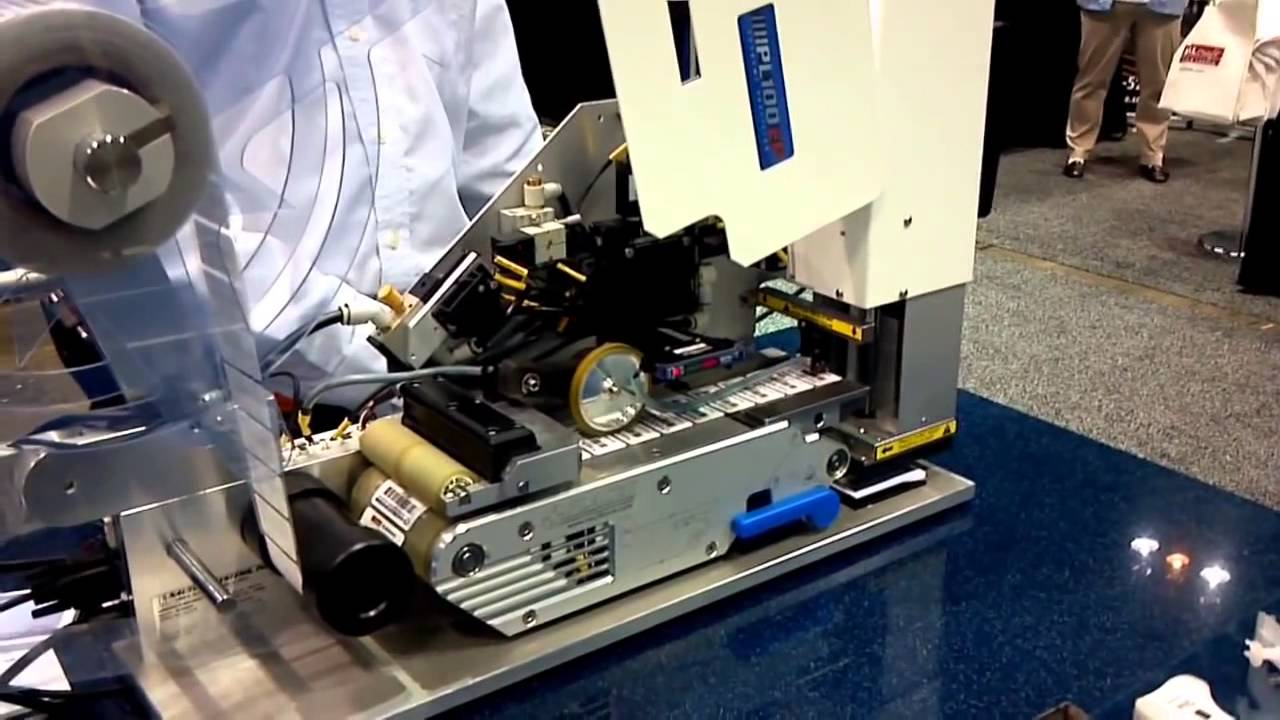 Nautilus Automated Applicator Using Metalcraft Labels - YouTube