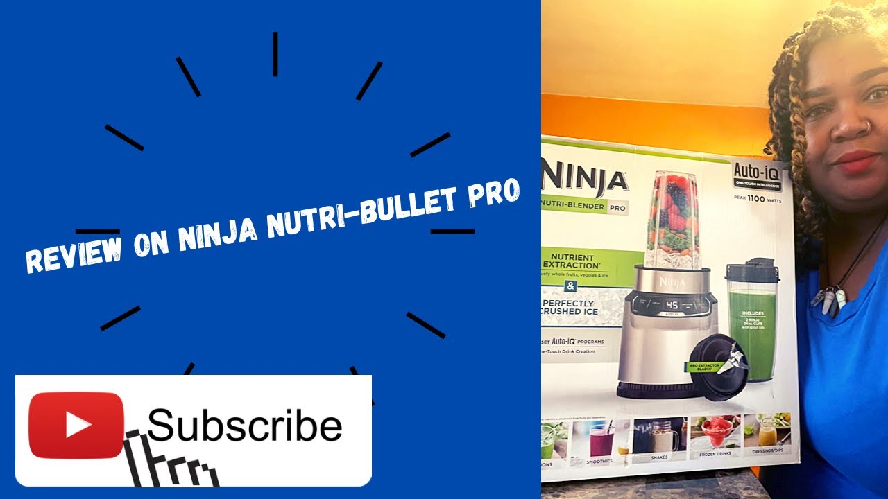 REVIEW ON NINJA NUTRI-BULLET BLENDER PRO - YouTube