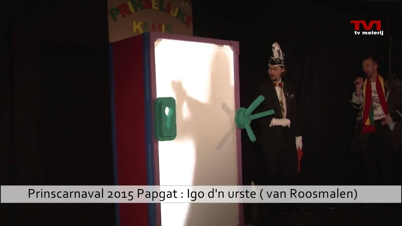 Igo Pap d'n Urste nieuwe prins van Papgat - YouTube