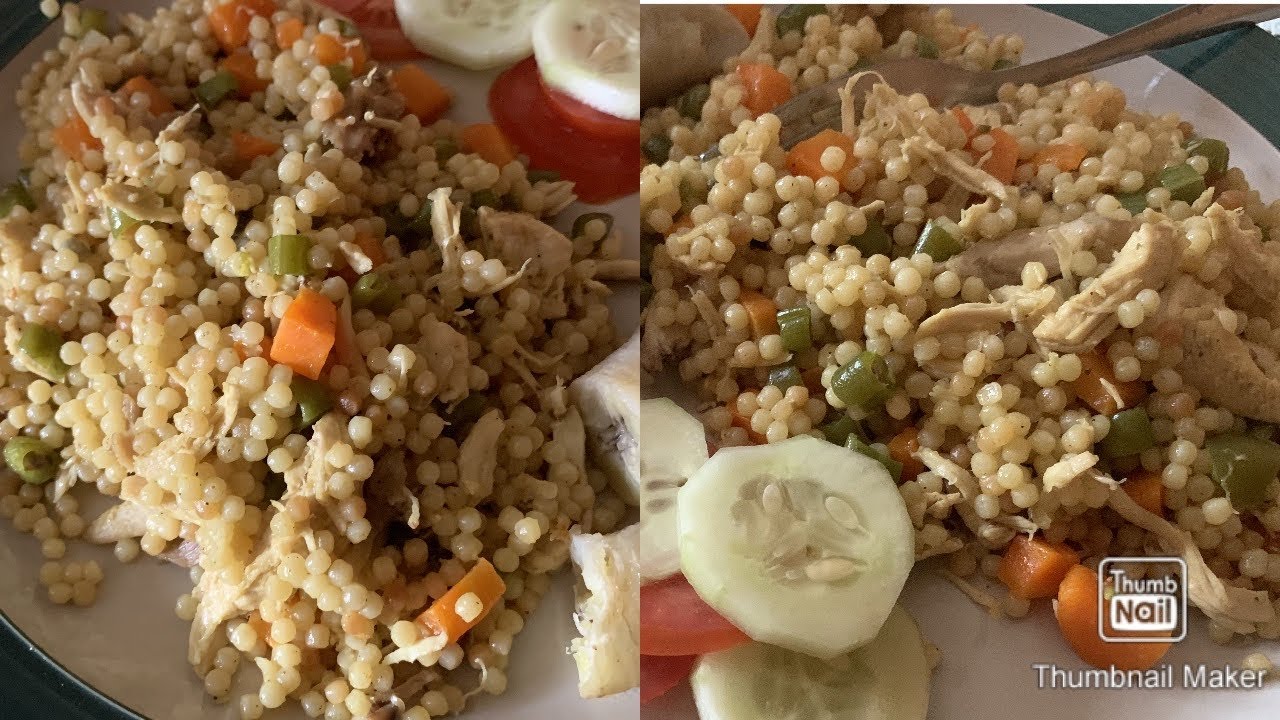 COMO HACER MARMAHON, RECETA HONDUREÑA/COUS COUS. - YouTube