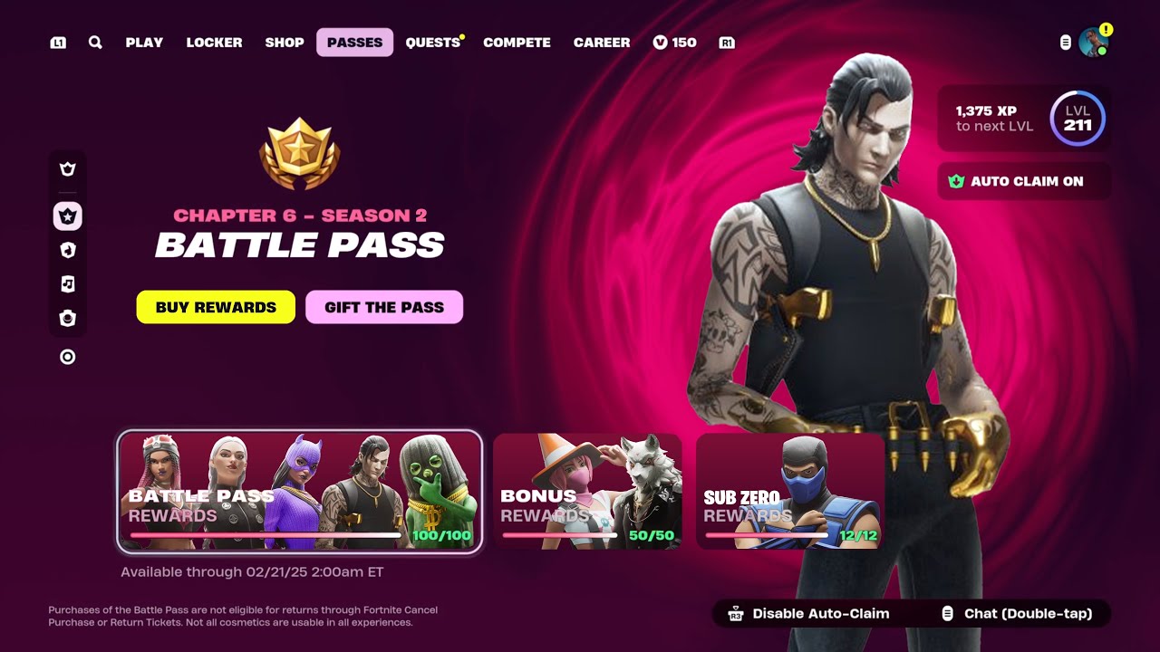 Fortnite Chapter 6 Season 2 Battle Pass - YouTube
