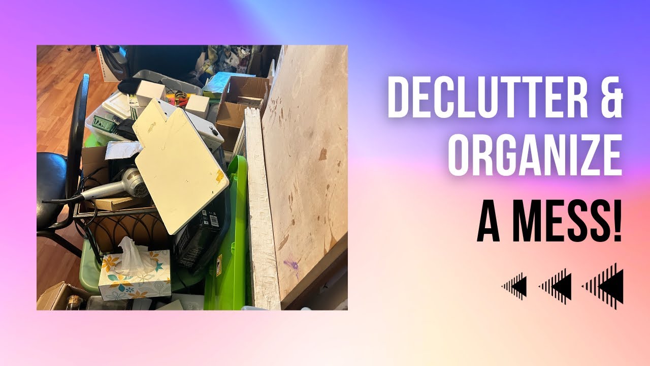 Decluttering and Organizing My Junk Room. Part 5 - YouTube