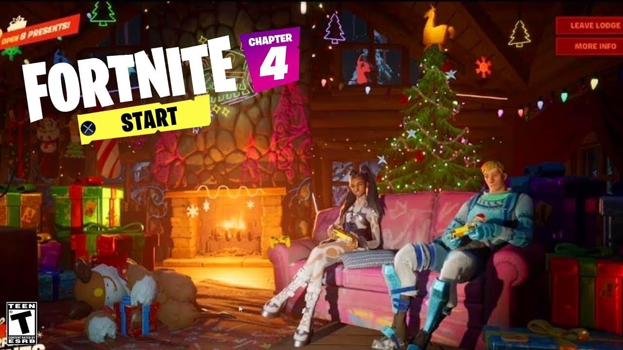 FORTNITE CHAPTER 4 SEASON 1 - Welcome to Winterfest 2022! (All Presents ...