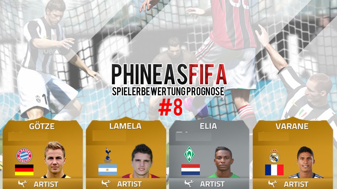FIFA 14 | Spielerbewertung | Prognose #8 | mit Götze,Lamela,Elia,Varane ...