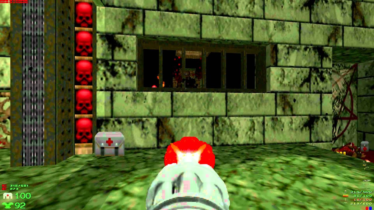 DooM 2 Community Chest Map Pack 4 - MAP10 Inner Fear - Ultra Violence ...